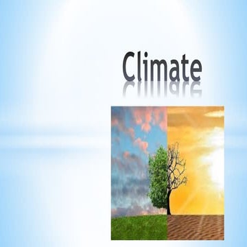 Climate | PDF
