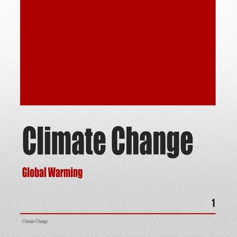 Climate change | PPT