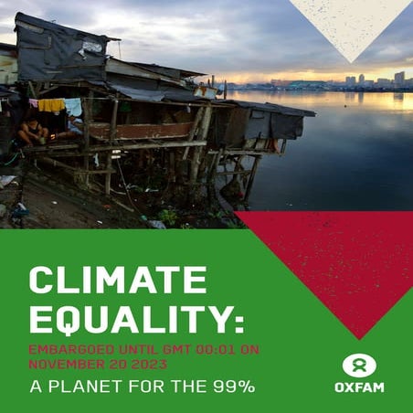 Climate Equality Report OXFAM | PDF