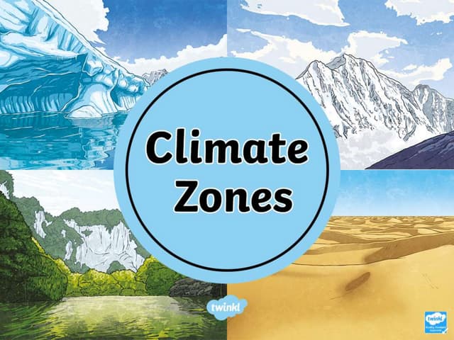 World Climate Zones Presentation.For primary educationpt | PPT