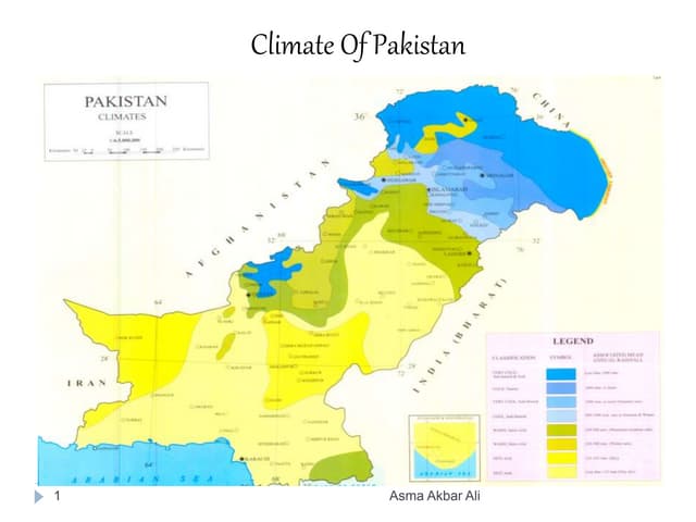 Climate of Pakistan (Presentation) | PPT