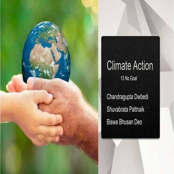 Climate action | PPTX