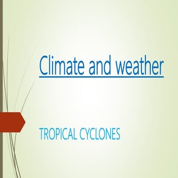 Climate and weather | PPT