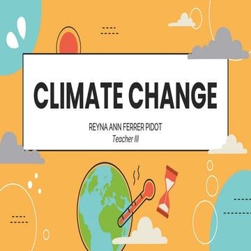 Climate Change | PPTX