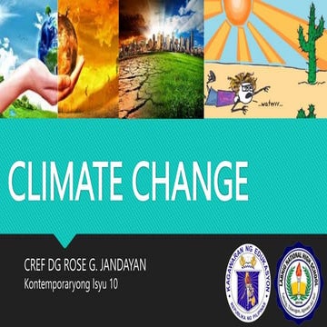 CLIMATE CHANGE - AP 10 | PPTX