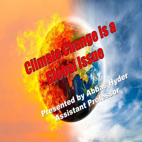 climate change - presentation ( ppt ) | PPT