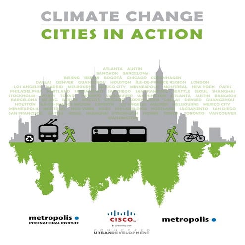 Cities In Action for Climate Change | PDF