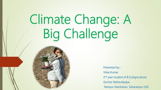 Climate change, causes, effects and solutions. | PPTX | Environment ...