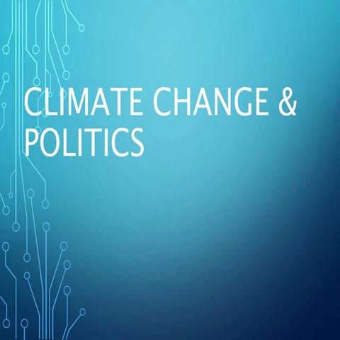 climate change and politics in 21st century.pptx