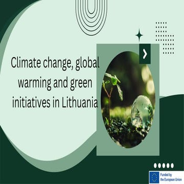 Green diplomacy of the Baltics | PPTX