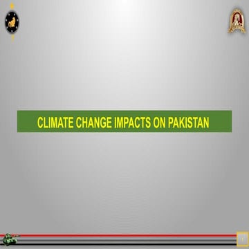 climate change and impact on pakistan.pptx