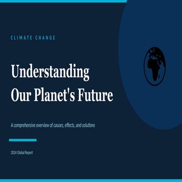 Comprehensive 2024 Global Report on Climate Change: Causes, Effects ...
