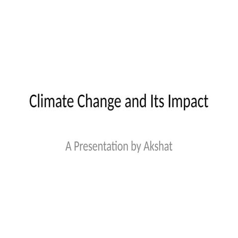 Climate Change Presentation .pptx