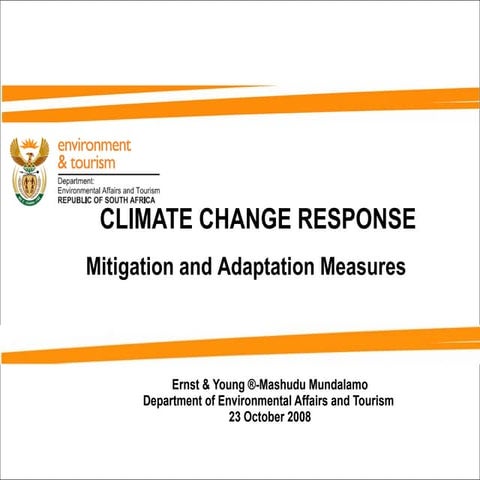 Climate Change Response Measures | PPT