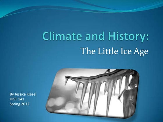 The Little ice age | PPTX