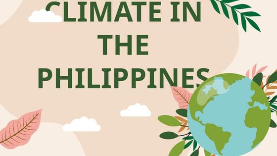Types of Climates in the Philippines.pptx | Weather | Science