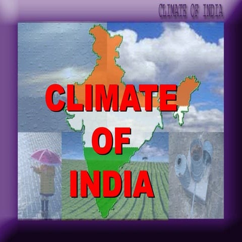 Climate of india | PPT