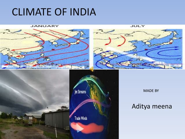 PPT Climate Chapter Geography Class 9 NCERT | PDF
