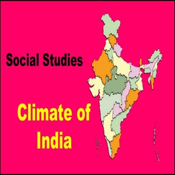Climate of india | PPTX