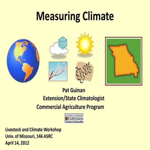 Climate of missouri | PPTX