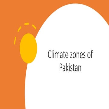 Climatic zones of pakistan | PPT