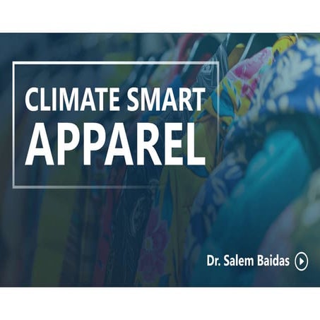 Climate Smart Apparel | PPT