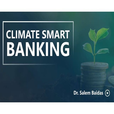 Climate Smart Banking | PPT