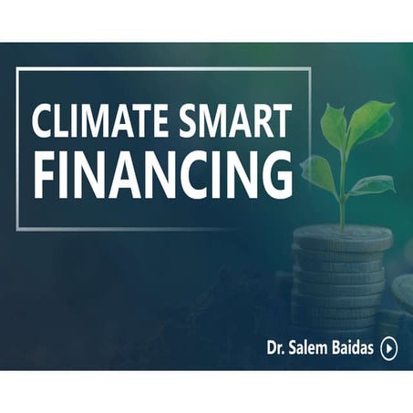 Climate Smart Financing | PDF
