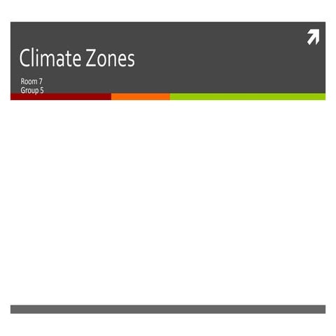 Climate zone group 5 | PPT