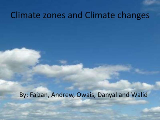 World Climate Zones Presentation.For primary educationpt | PPT