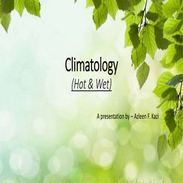Climatology | PPTX