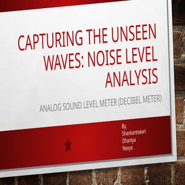 sound level meter octave band ananlyser.pptx