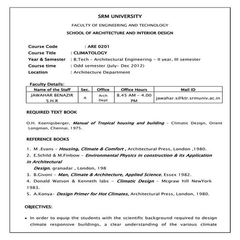 Climatology lesson plan | DOCX