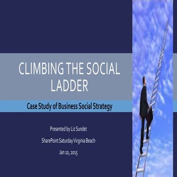 Climbing the social ladder sundet | PPT