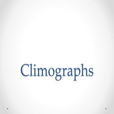 Climograph | PPTX