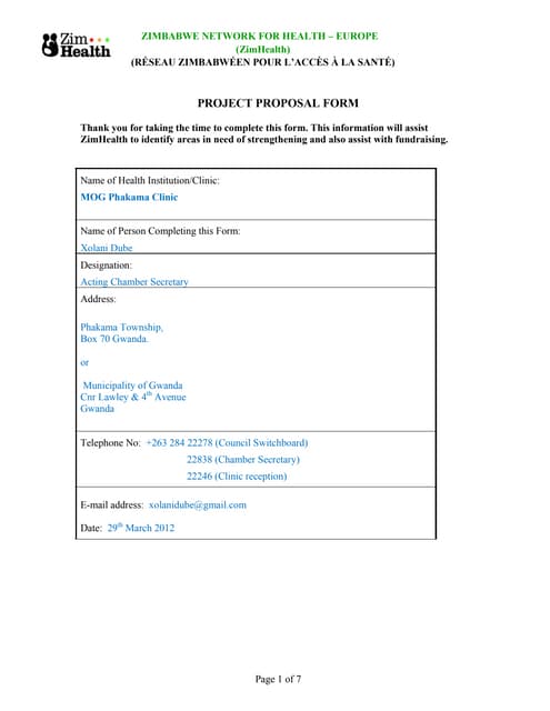 Thorngrove hospital profile | PDF | Infectious Diseases | Diseases and ...