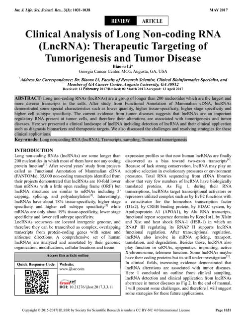RNA Sequencing Research | PPT