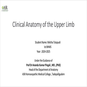 Clinical Anatomy Of The Upper Limb.pptx n.pdf
