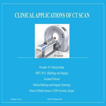 CLINICAL APPLICATIONS OF CT SCAN.pptx