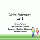 Clinical assessment part 2 | PDF