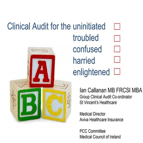 Sample Clinical audit Stages example.pptx