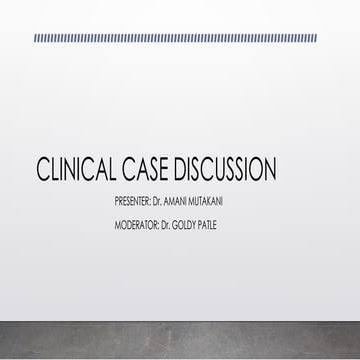 Clinical case based discussion on DM .pdf