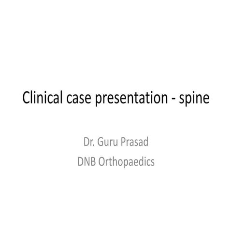 Stroke - Case presentation | PPTX