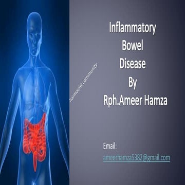 Inflammatory Bowel Disease | PPTX
