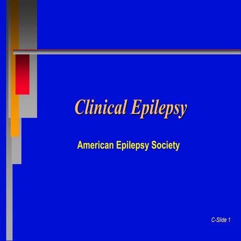 Clinical epilepsy | PPT