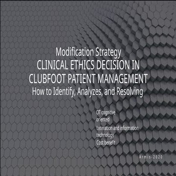 Clinical Ethics in Clubfoot Patient orthopaedic case series.pptx
