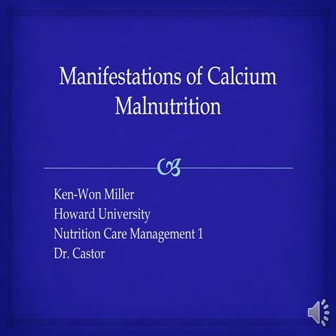 Clinical evaluation calcium | PPSX