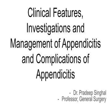 Anatomy of appendix | PPTX