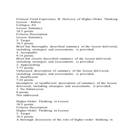 Clinical Field Experience C Special Education Teacher Observa.docx