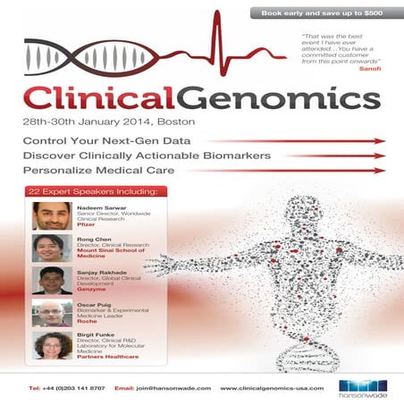 Clinical genomics spx | PDF